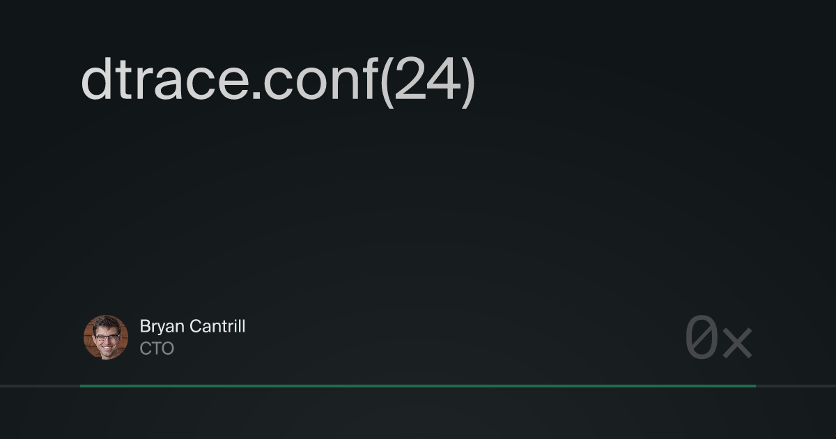 dtrace.conf(24) / Oxide